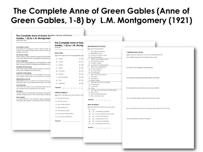 The Complete Anne of Green Gables (Anne of Green Gables, 1-8) by L.M ...