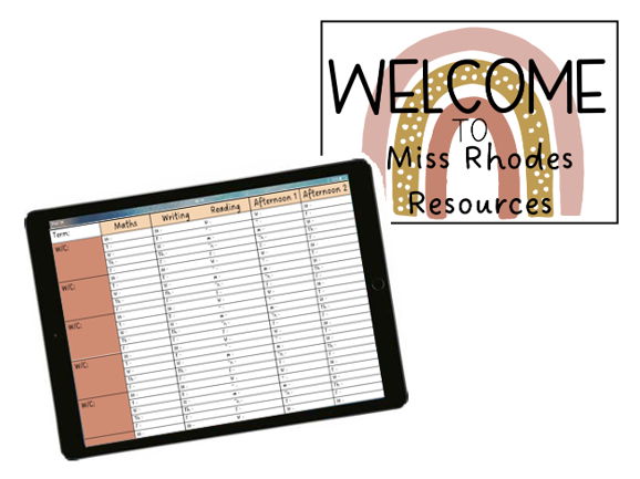 Editable Medium Term Planner | Teaching Resources