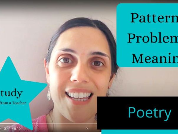 Study Vlog How To Read A Poem Teaching Resources