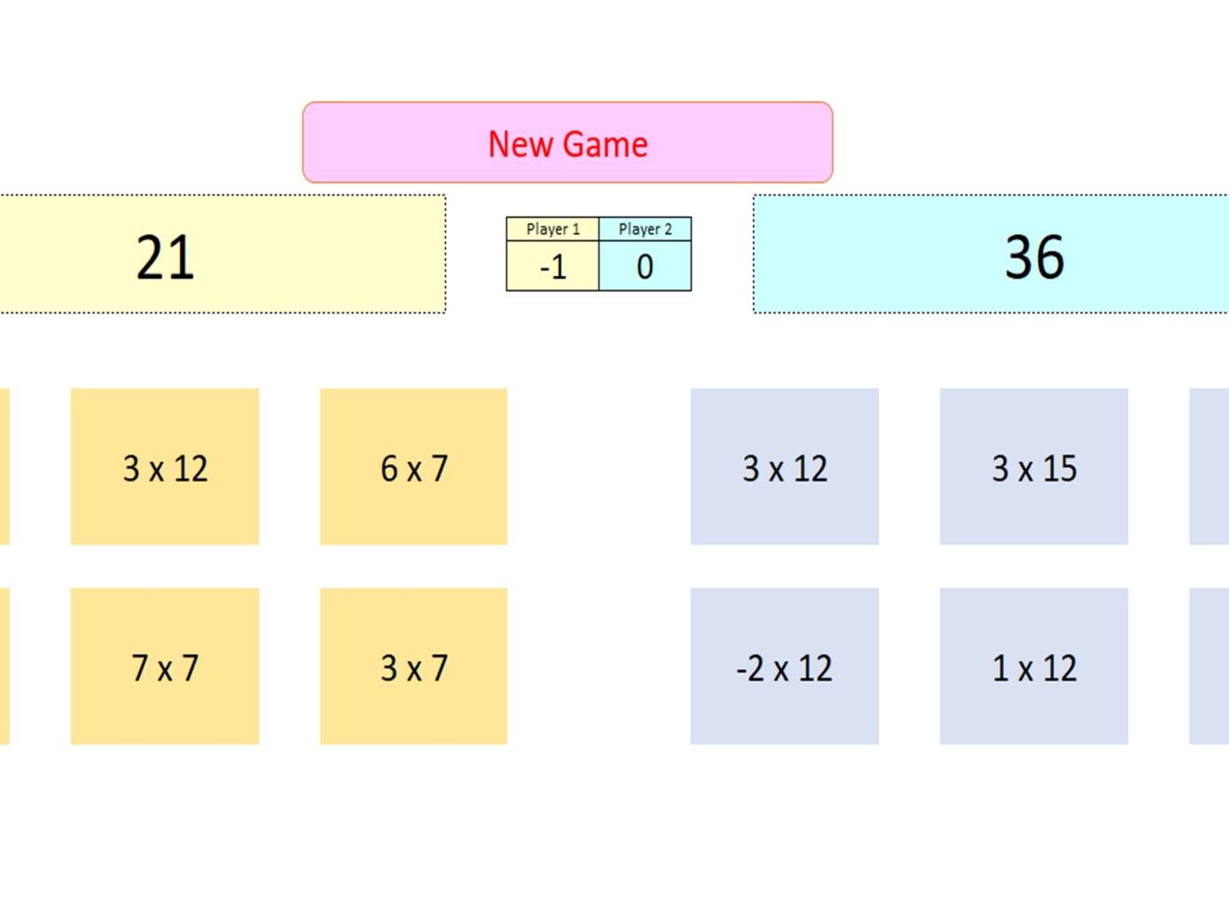 Interactive Four Rules Games For Whiteboard Use Teaching Resources
