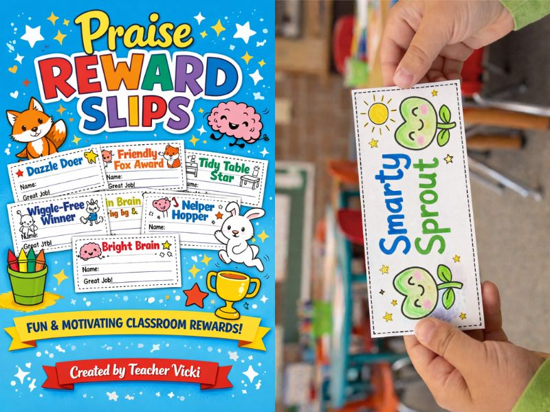 Printable Praise Tickets and Reward Coupons for Kids | Classroom ...