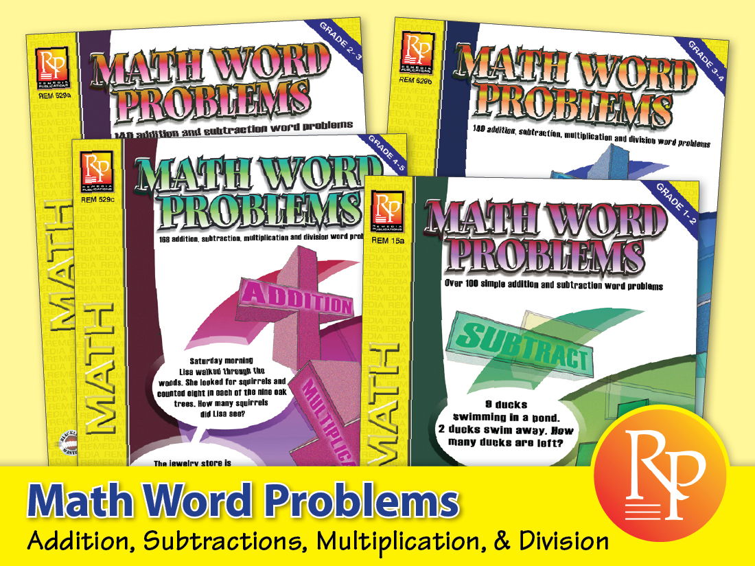 Math Word Problems Bundle Teaching Resources