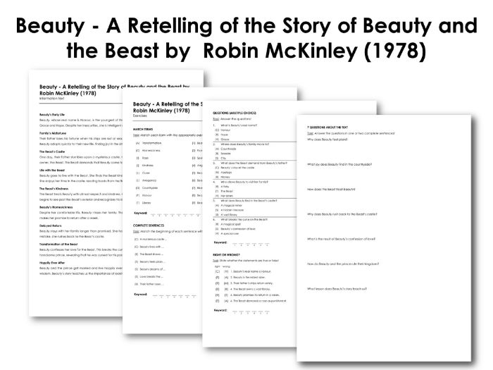 Beauty - A Retelling of the Story of Beauty and the Beast by Robin ...