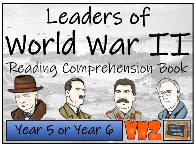 UKS2 History - Bundle of World War 2 Reading Comprehension Books ...