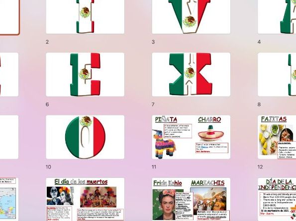 México Display | Teaching Resources