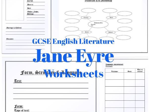 GCSE English Literature Worksheets | Teaching Resources