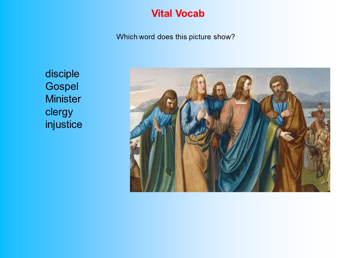 RE SMART & PPT "What kind of world did Jesus want?" GOSPEL UC unit of ...