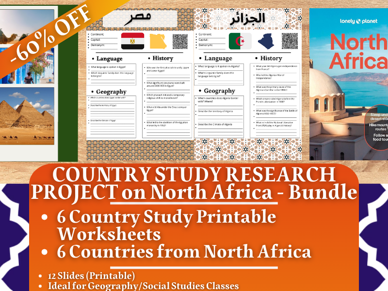 Country Study Research Project - North Africa - Social Studies Report ...