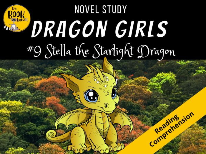 DRAGON GIRLS #9 Stella the Starlight Dragon READING COMPREHENSION Novel ...