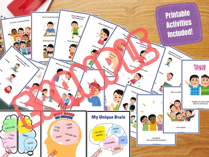 Neurodiversity Social Story Lesson for Elementary | SEL Classroom ...