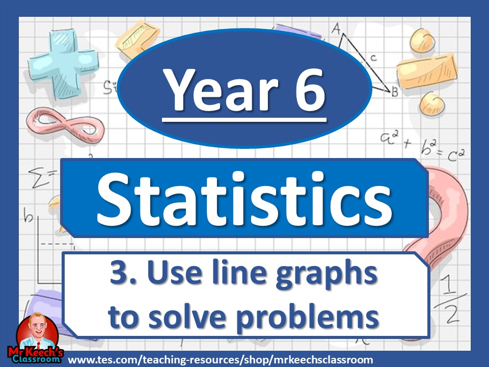 Year 6 Statistics Use Line Graphs To Solve Problems White Rose 