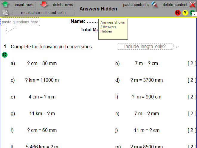 Metric Measures Differentiated Worksheet by RUN DMC - Teaching ...
