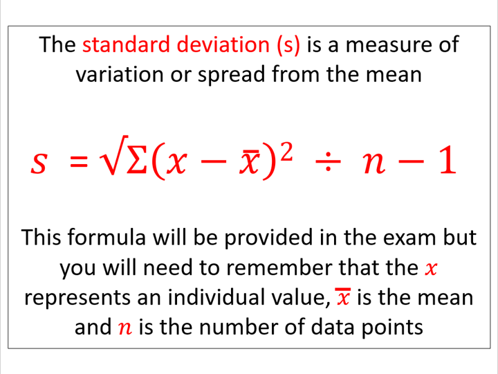 Standard Deviation The Student s T test OCR A level Biology A