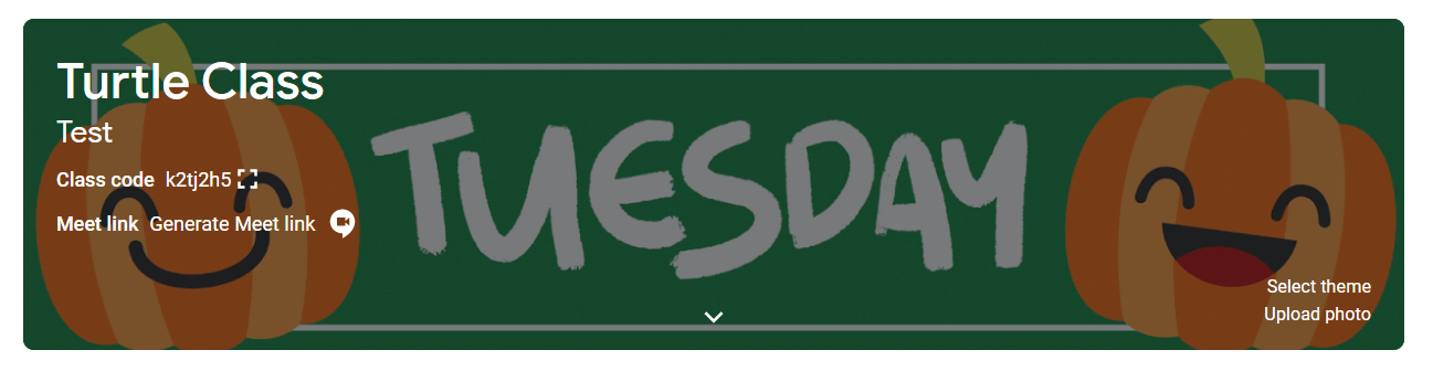 Halloween themed animated Google Classroom headers | Teaching Resources