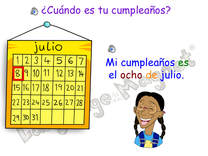 Spanish Birthdays | Teaching Resources