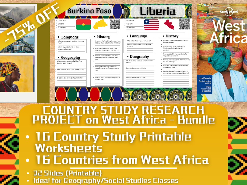 Country Study Research Project - West Africa - Social Studies Report ...