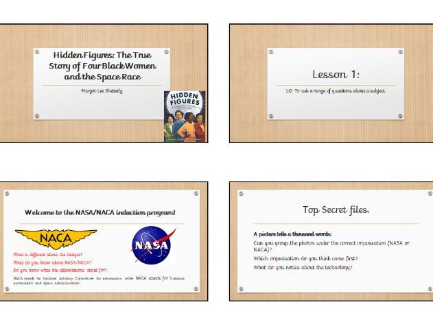 UKS2 English Unit: Hidden Figures | Teaching Resources