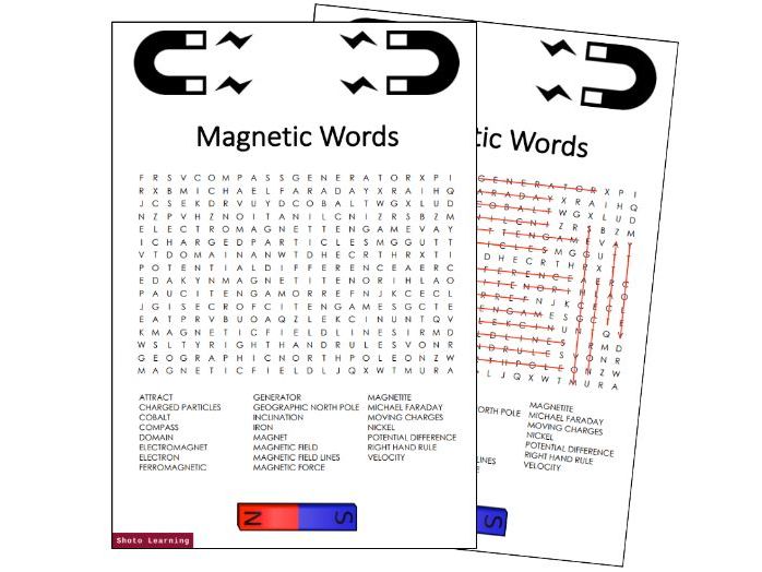 Magnetic Word Search Answer at Isaac Oppen blog