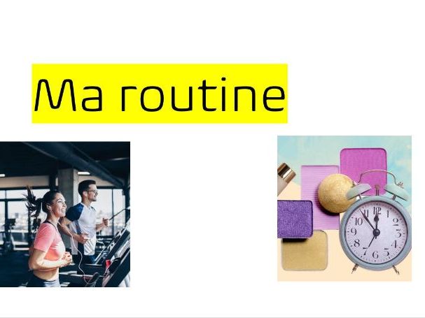 Ma routine | Teaching Resources