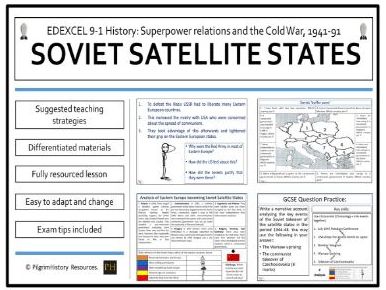 Soviet Satellite States | Teaching Resources