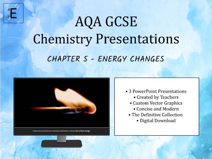 AQA GCSE Chemistry Presentations Chapter 5 - Energy Changes | Teaching ...