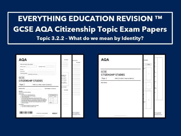 GCSE AQA Citizenship Studies - Paper 2 Section A - Life in Modern ...