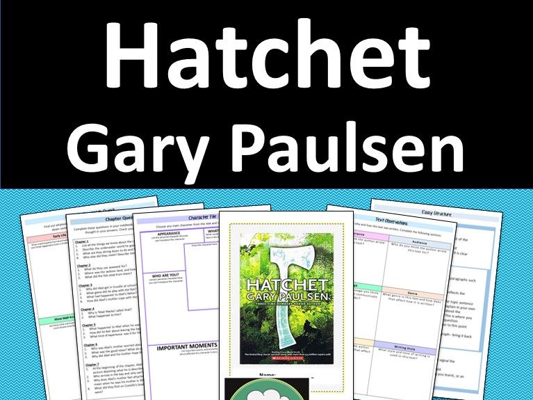 HATCHET Novel Study Unit | Teaching Resources