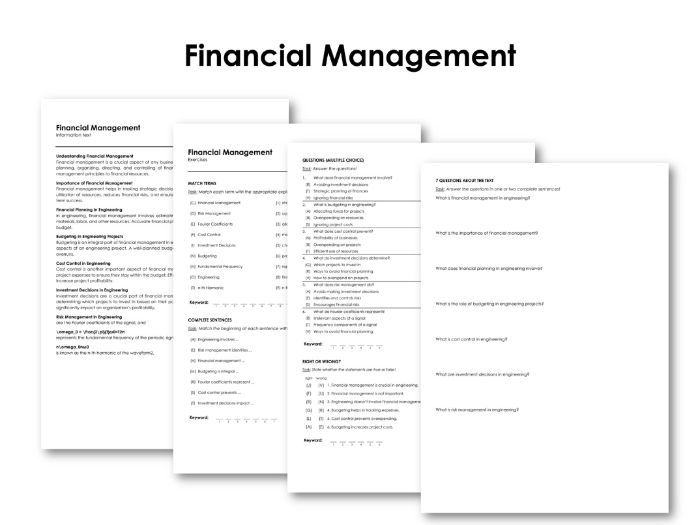 Financial Management | Teaching Resources