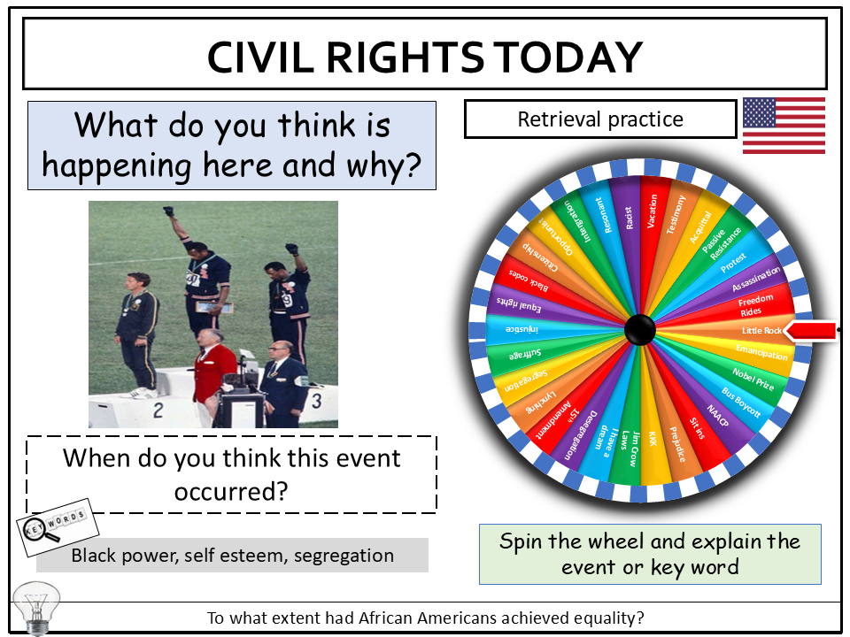American Civil Rights Movement today | Teaching Resources