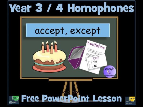 Homophones: Year 3 and 4 Homophones / Near Homophones Free PowerPoint ... Homophones: Year 3 and 4 Homophones / Near Homophones Free PowerPoint ...