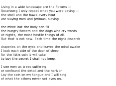 Vergissmeinnicht Keith Douglas War Poetry GCSE Analysis | Teaching ...