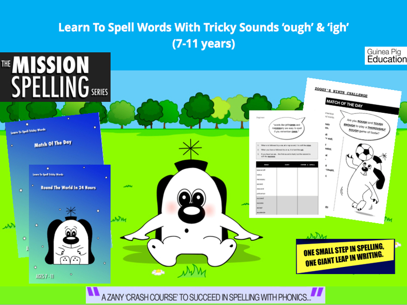 Learn To Spell Words With Tricky Sounds ‘ough’ & ‘igh’ (7-11 years) by ...