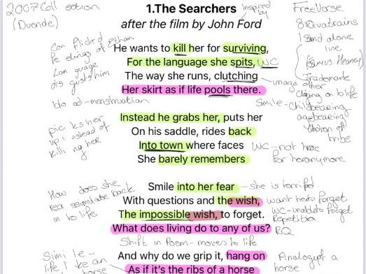 Tracy K. Smith Poem Annotations | Teaching Resources