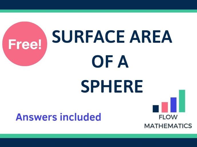 Surface area of a sphere | Teaching Resources