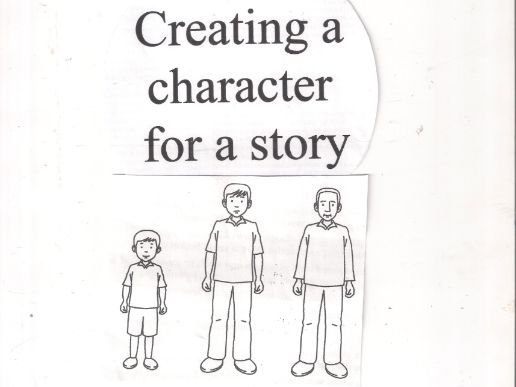 Creating A Character For A Story Teaching Resources