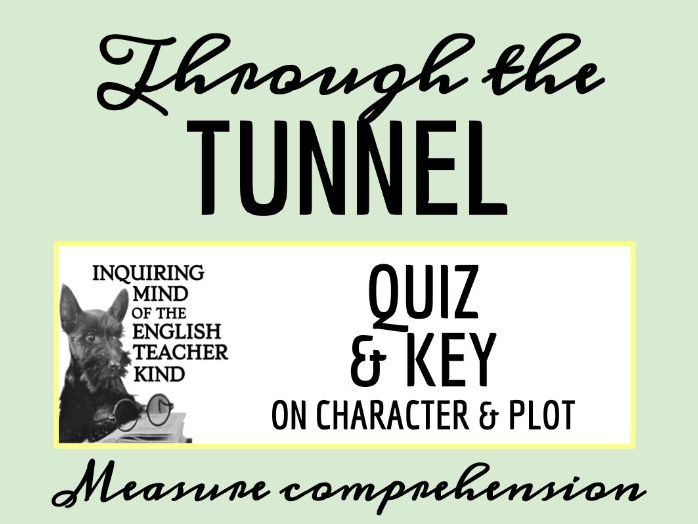 "Through the Tunnel" by Doris Lessing Bundle for High School | Teaching ...