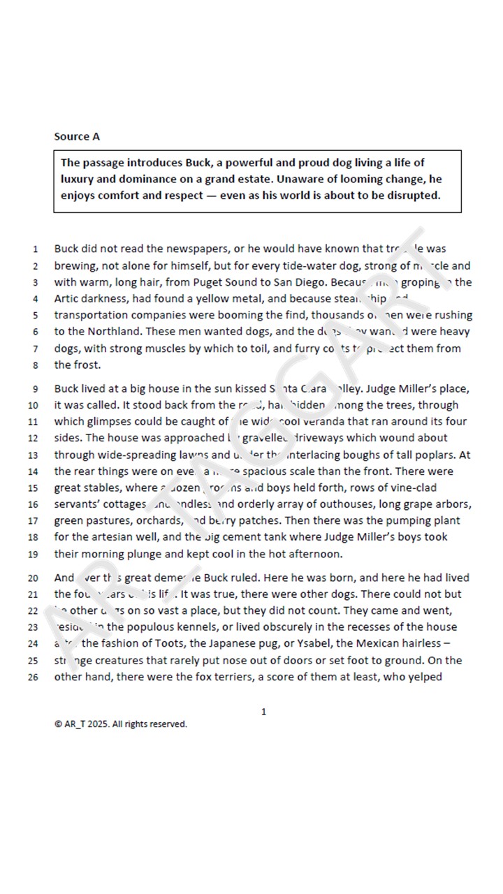 LONDON- PAPER 1 | 2026 FULL MOCK | Q4 PLAN | Teaching Resources