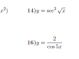 Derivatives of trigonometric functions worksheets (with solutions ...