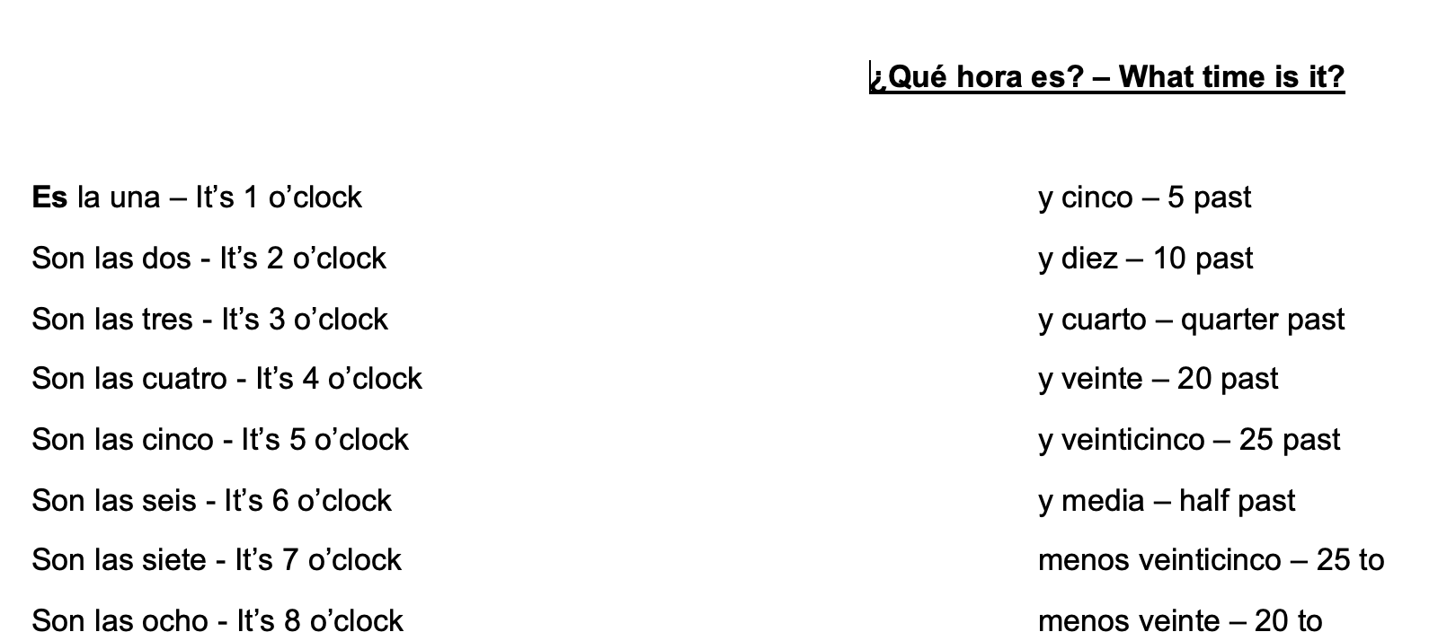 Claro 1 Mi insti 6.3 Mi horario escolar | Teaching Resources
