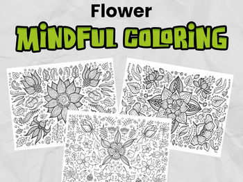 Mindfulness Coloring Pages | Flower, Spring coloring pages | Teaching ...