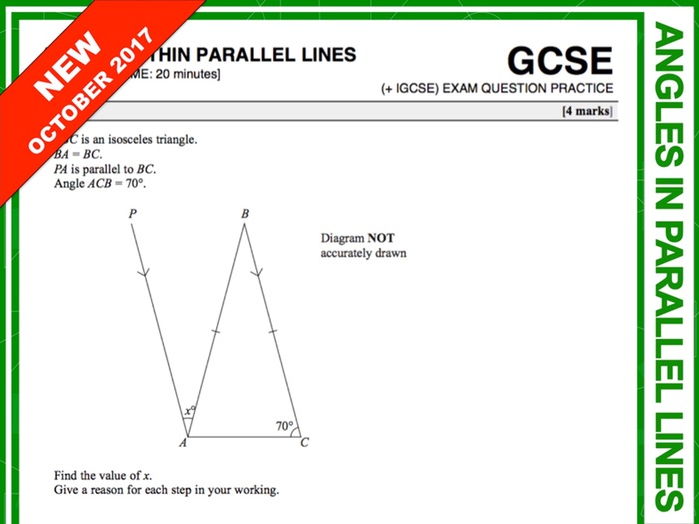 Secondary Angles Resources