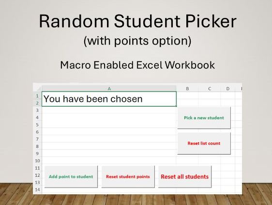 Random Student picker | Teaching Resources