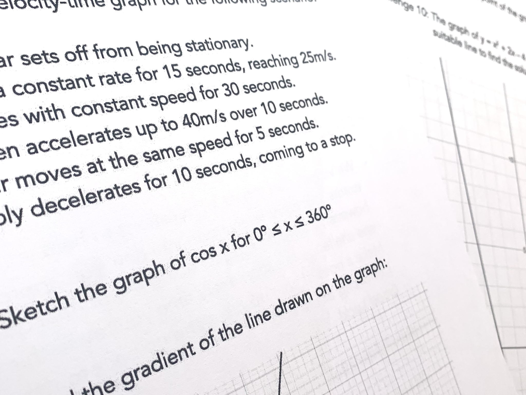 Graphs Questions For GCSE Level | Teaching Resources