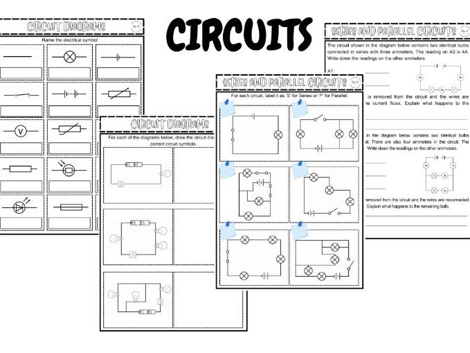 Circuits Worksheet KS3 | Teaching Resources