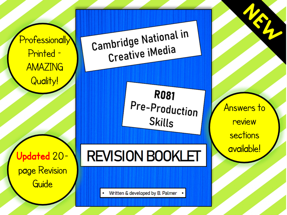PREVIEW: R081 Printed Revision Guide (Cambridge National in Creative ...