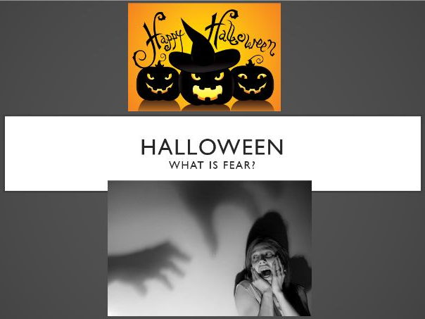 The Science of Fear. Halloween assembly | Teaching Resources