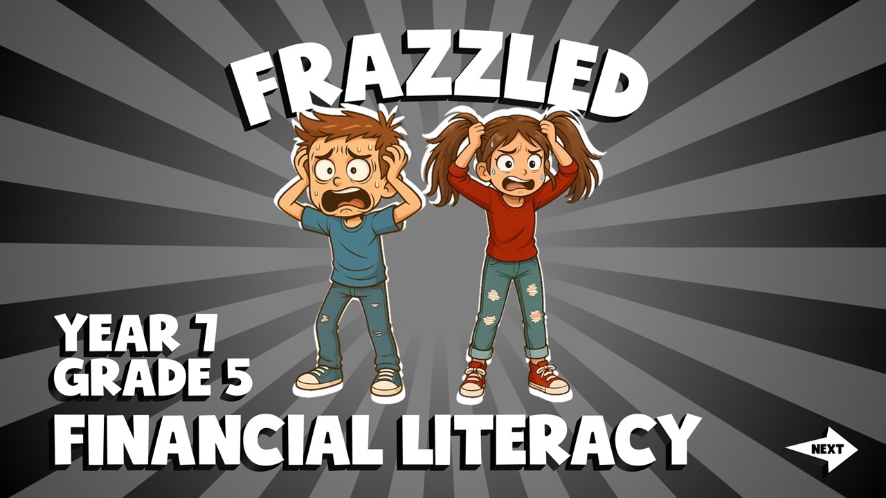 Financial Literacy FRAZZLED Maths Game | No-Prep Year 7 Review Activity ...