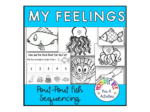 The Pout-Pout Fish Sequencing Activity | Teaching Resources