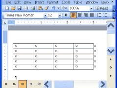 Creating Tables in Microsoft Word | Teaching Resources