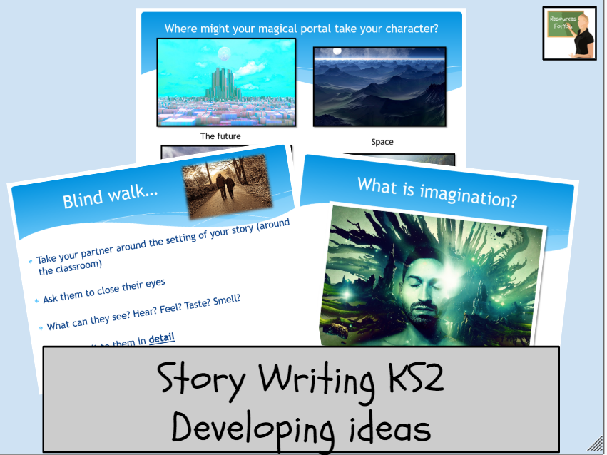 English Story Writing BUNDLE- 5 lessons and all resources included ...